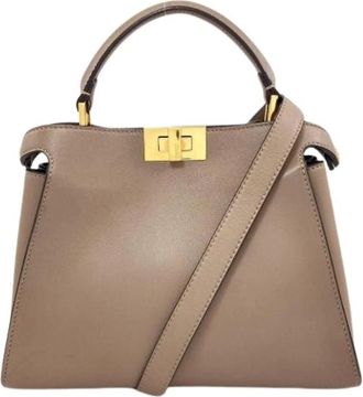 Fendi Sac &agrave; main Vintage Pre-owned - Femme - Pre-owned - Gris - Taille: ONE Size
