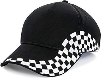 Beechfield Casquette Grand Prix Damier Style F1 B159