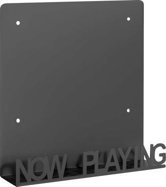 Generic Plattenregal | Platzsparender Schwerlast Metallst&auml;nder | Wandmontiertes Display Regal f&uuml;r Platten und B&uuml;cher,F&uuml;r Fotos DVDs und Wohnzimmer Schlafzimme