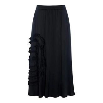 Bitte Kai Rand Femininer Faltenrock - - Skirts - Damen - Schwarzk - M