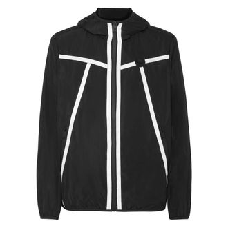 Plein Sport Homme, Vestes, Noir, Taille: L Reflex Nylon Windbreaker