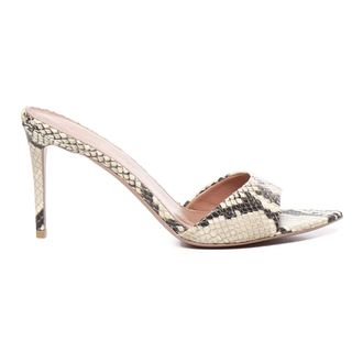 Giuliano Galiano Sandalen aus Python-Print-Leder- Offene Zehen - - Shoes - Damen - Beige - 36 EU