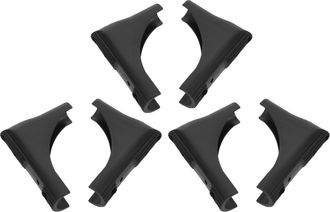 OSALADI 6 St&uuml;ck rutschfeste Fu&szlig;kappen f&uuml;r W&auml;schest&auml;nder 90&deg; Bodenschoner aus Robustem Material Sch&uuml;tzender Zubeh&ouml;r f&uuml;r Holz und Fliesenb&ouml;den Vielseitig f&uuml;r W&auml;