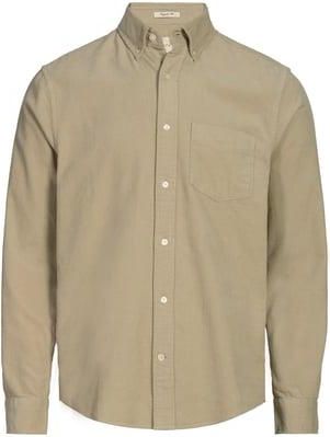 GANT amerikanisches Baumwollkragenhemd - Beige