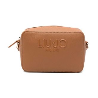 Liu Jo Femme, Sacs, Brun, Taille: ONE Size Sac bandouli&egrave;re avec logo