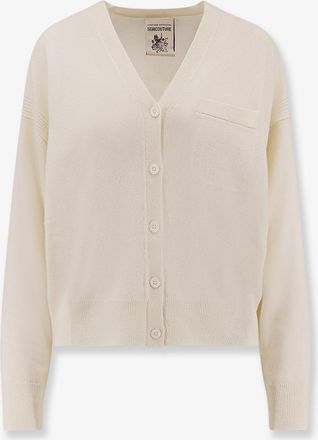 Semicouture Wool and cashmere cardigan - SEMICOUTURE - gender_Woman