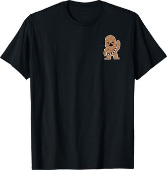 Star Wars Cute Chewbacca Kawaii Pocket Logo T-Shirt