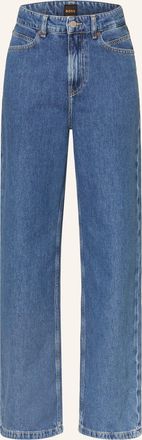 HUGO BOSS Wide Leg Jeans blau