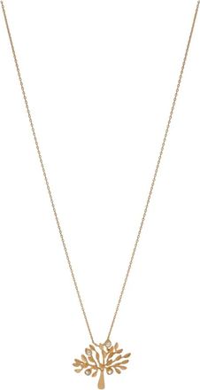 Mulberry M Tree Necklace - - Accessories - Damen - Gelb - ONE SIZE
