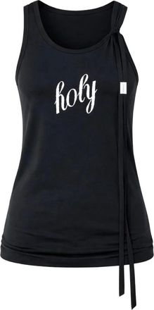 Ann Demeulemeester Femme, Tops, Noir, Taille: 38 FR Top sans manches