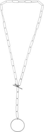 Dansk Copenhagen Tempeste T-bar Paperclip Halskette - - Accessories - Damen - Grau - ONE SIZE