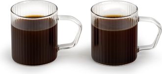 Leopold Vienna Kaffeeglas Arusha 200ml Set von zwei