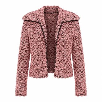 Dolce & Gabbana Veste de sport - Femme - Pulls - Rose - Taille: 38 FR