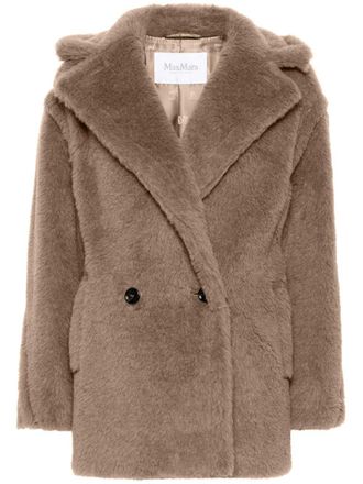 Max Mara manteau Espero &agrave; boutonni&egrave;re crois&eacute;e - Marron