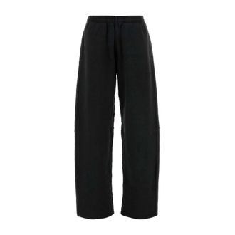 Alexander Wang Baumwoll Joggers Sweatshirts - - Trousers - Damen - Schwarzk - M
