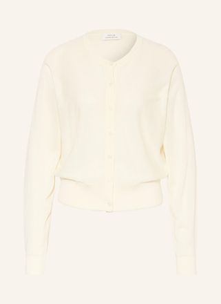 OPUS Strickjacke Desela weiss