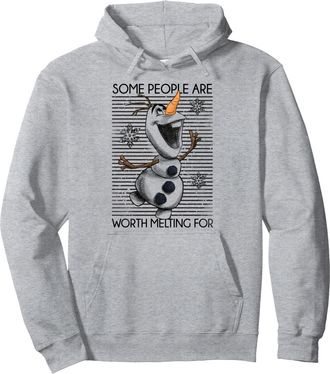 Disney Die Eiskönigin Olaf, für manche Leute lohnt es sich zu schmelzen Pullover Hoodie