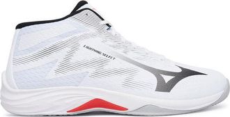 Mizuno Hallenschuhe Lightning Select Mid V1GA2675 Wei&szlig;