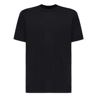 Giuliano Galiano Blaue Baumwoll-T-Shirts und Polos - - Tops - Herren - Blau - XL