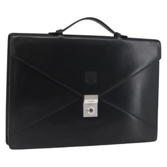 Loewe Pre-owned Business Bag - - Pre-owned - Damen - Schwarzk - ONE SIZE