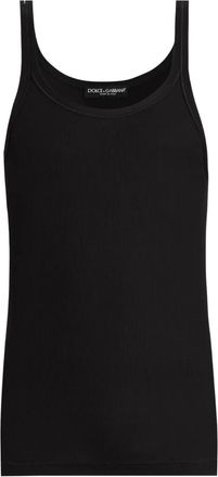 Dolce & Gabbana Geripptes Tr&auml;gershirt - Schwarz