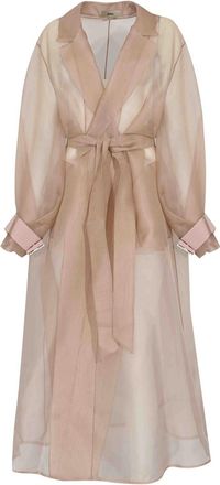 Herno Manteau Court - Rose Clair