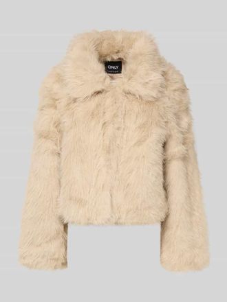 Only Regular Fit Webpelzjacke mit Umlegekragen Modell MANNY