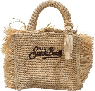 Saint Barth Femme, Sacs, Beige, Taille: ONE Size Colette Raffia Handbag