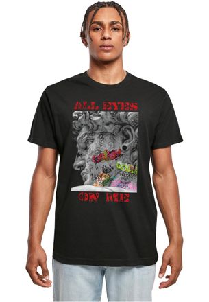 Mister Tee All Eyes Face Statue Tee Black, XL