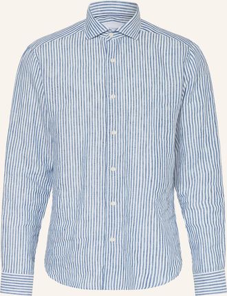 Eton Leinenhemd Regular Fit blau