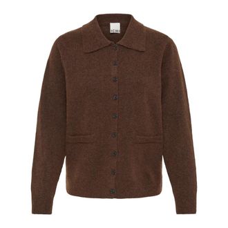 Ichi Strickware - - Knitwear - Damen - Braun - L