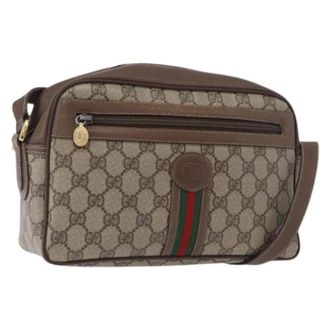 Gucci Pre-owned Vintage GG Canvas Schultertasche - - Pre-owned - Damen - Beige - ONE SIZE