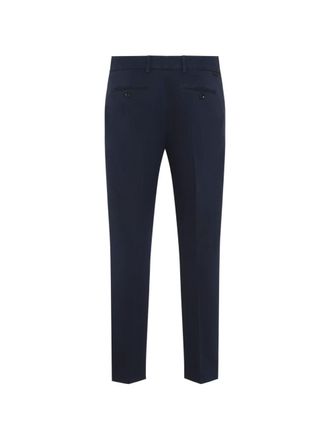 Tom Ford Mens Trousers Navy Cotton