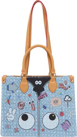 Mymo Umh&auml;ngetasche Umh&auml;ngetasche Frauen blauer Denim