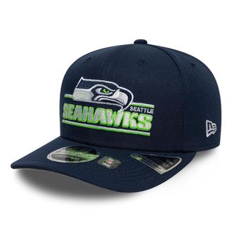 New Era NFL Seattle Seahawks 9Seventy Stretch Snap Cap Dk Blue OSFM