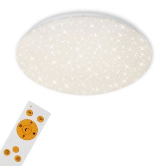 Briloner Briloner Leuchten LED Ceiling Light with Remote Control Dimmable / Colour Temperature Control / 2200 Lumen / 18 Watt / Diameter 39 cm / White