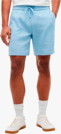 Tommy Hilfiger Short chino Dover en lin m&eacute;lang&eacute;