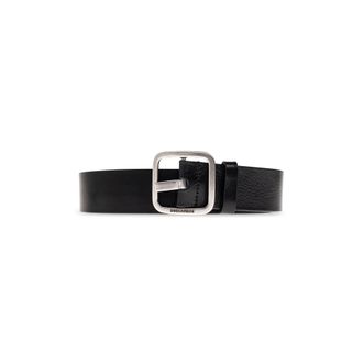 Dsquared2 Lederg&uuml;rtel mit Schnalle - - Accessories - Herren - Schwarzk - 105 CM