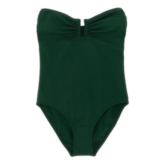 Eres Eres, Femme, Maillots de bain, Vert, Taille: 44 FR Cassiop&eacute;e Bustier One-piece