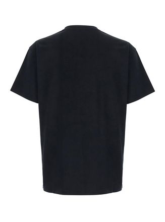 Givenchy Mens T-Shirt Crew Neck Black Cotton T-Shirts And Polos
