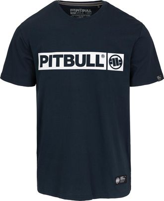Pitbull Pitbull Herren T-Shirt Pit Bull West Coast Hilltop Basic Baumwolle Kurzärmlige XXL