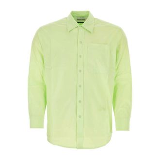 House of Sunny Homme, Chemises, Vert, Taille: XS Vito Shirt