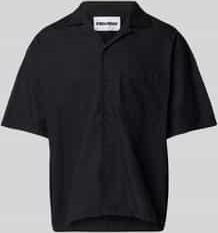 Review Loose Fit Freizeithemd aus Baumwoll-Leinen-Mix