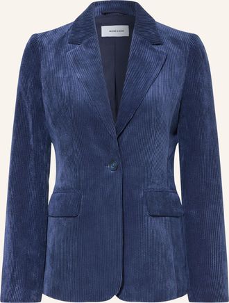 More & More More & More Cordblazer blau