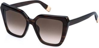 Furla Femme, Accessoires, Brun, Taille: 55 MM Sfu978 Lunettes de soleil