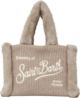 MC2 Saint Barth Colette Shearling Rib - - Bags - Damen - Beige - ONE SIZE