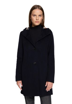 Gil Bret Wolljacke GIL BRET, Damen, Gr. 38, blau (night blau), Obermaterial: 75% Wolle, 20% Polyamid, 5% Kaschmir, unifarben, ausgestellt ca. Mitte Oberschenke