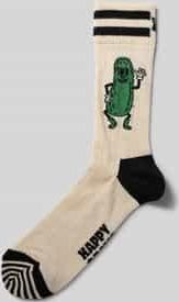 Happy Socks Socken mit geripptem Abschluss