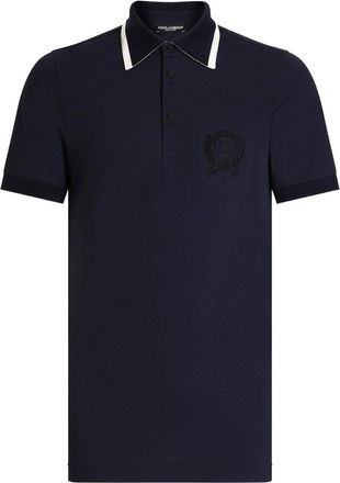 Dolce & Gabbana Polo - Bleu Fonc&eacute;