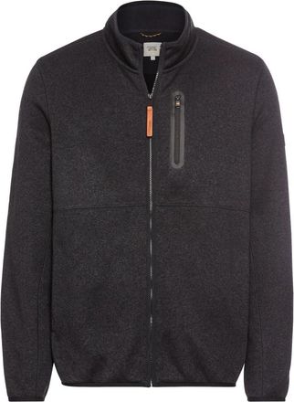 Camel Active Fleecejacke mit Rei&szlig;verschluss - - Knitwear - Herren - Blau - 2XL